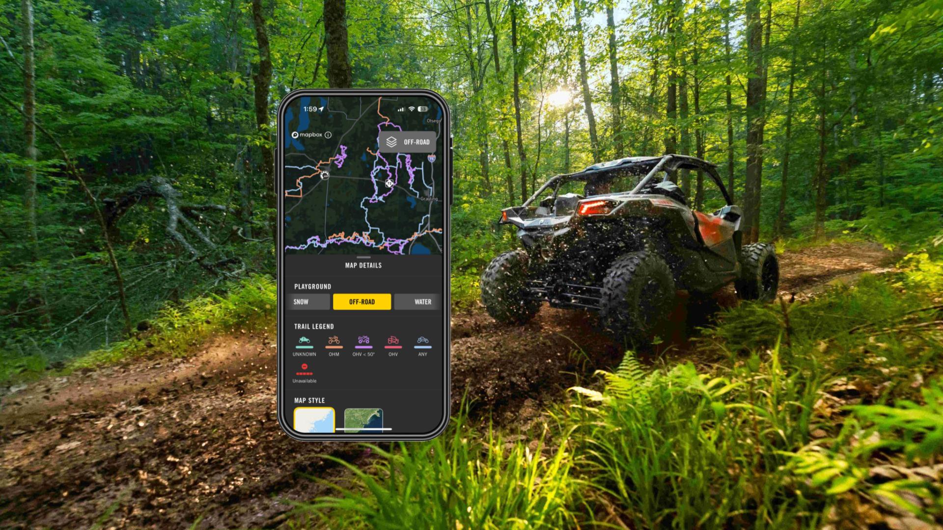 BRP GO!: Navigation App for ATV or SxS Riding - Can-Am Off-Road