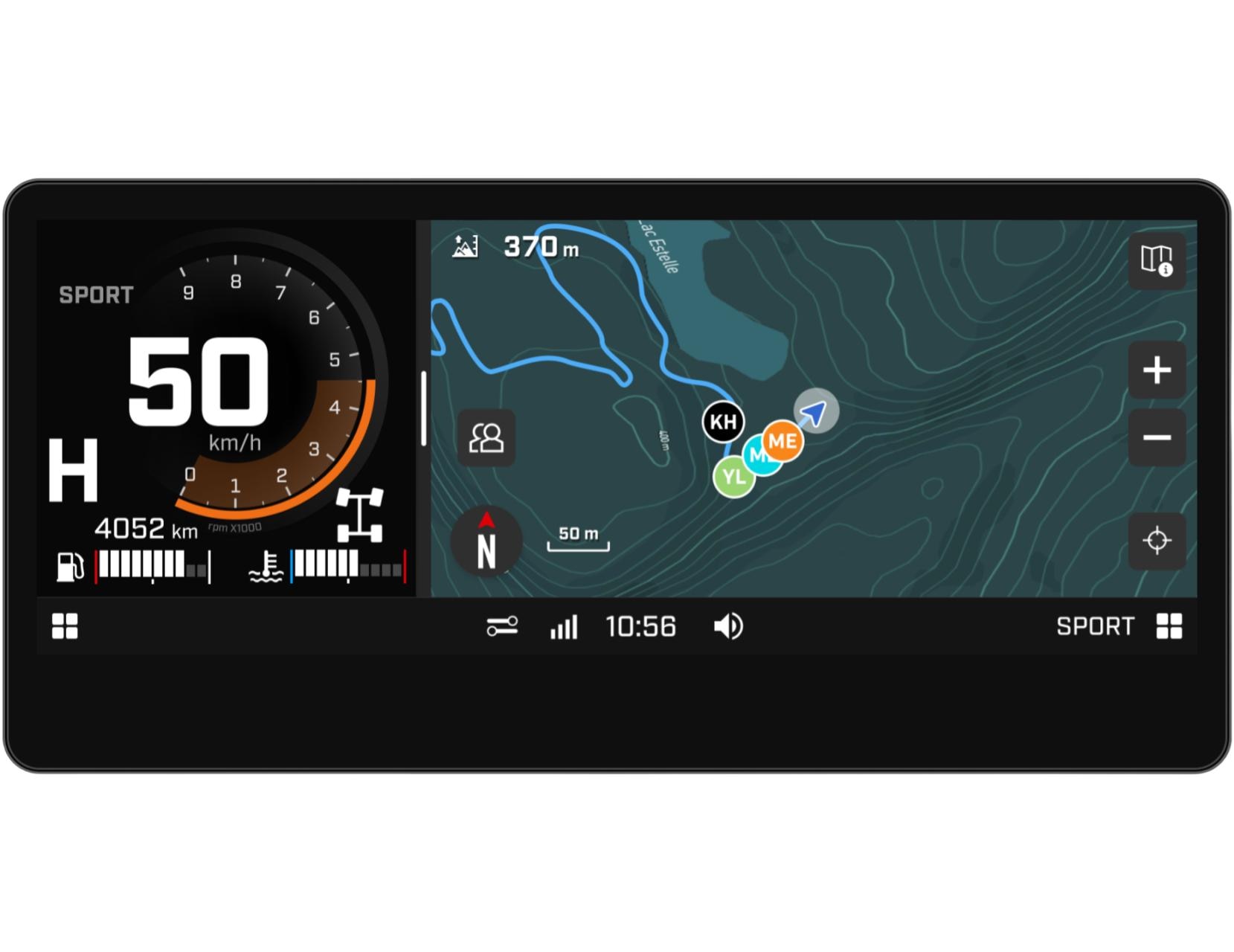 How to Use the ATV & SXS Built-In GPS - Can-Am Off-Road