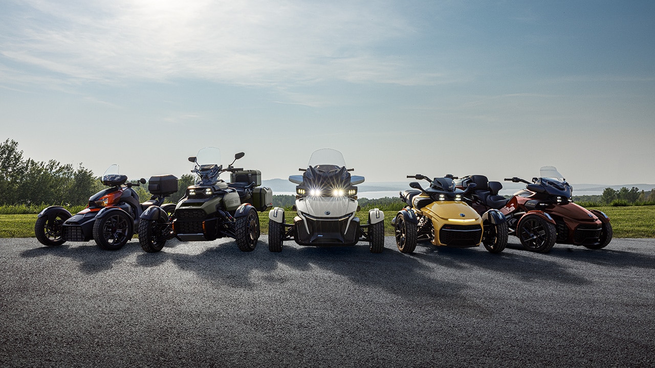 Can-Am On-Road 3-Wheel Vehicles & 3-Wheelers